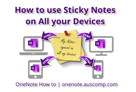 How To Use Microsoft Sticky Notes Across All Your Devices