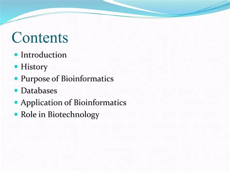 Bioinformatics And Its Scope In Biotech Pptx