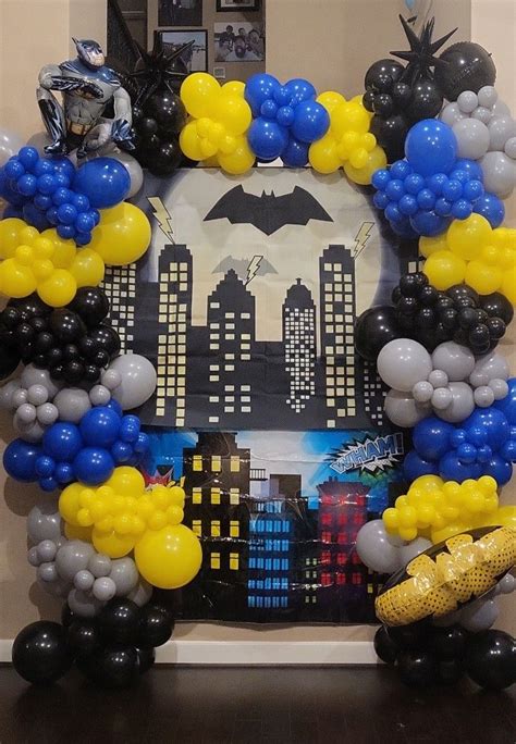 Batman Diy Balloon Decor Ideas La Balloons