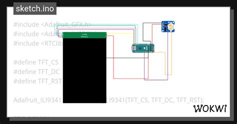 Custom Chip Ili9486 Graphical Testing Using Nano Copy 2 Wokwi Esp32