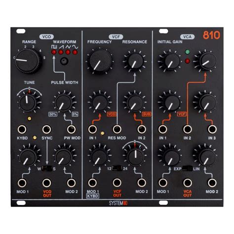 System80 810mk2 Eurorack Synth Voice Module Elevator Sound