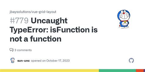 Uncaught Typeerror Isfunction Is Not A Function · Issue 779