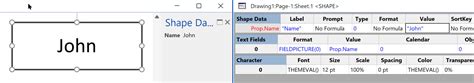 Highlighting Dirty Text In Visio Shapes BVisual