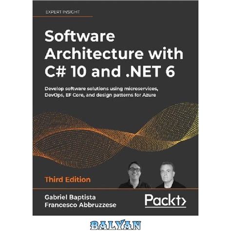 خرید و قیمت دانلود کتاب Software Architecture With C 10 And Net 6 Develop Software Solutions