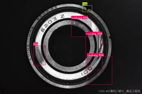 Yolov8 轴承缺陷检测 使用yolov8进行训练、评估和可视化预测结果 包含1440张图片的轴承缺陷检测数据集 Yolo格式或xml格式