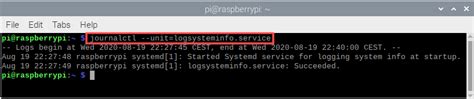 Raspberry Pi Startup Script Using Systemd Pragmaticlinux