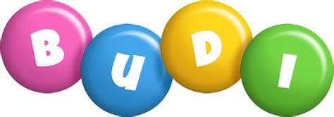 Budi Logo | Name Logo Generator - Candy, Pastel, Lager, Bowling Pin ...
