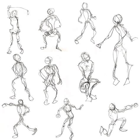 Gesture Drawings Art Two