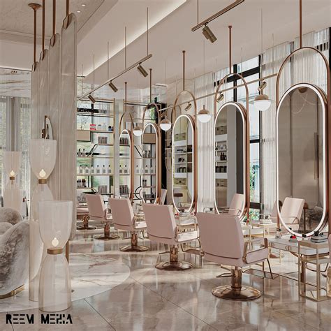 Hair Salon Design Reem Mehia デザイン 内装 ヘアサロン