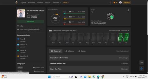 Sushil Kumar Gautam On Linkedin Codingjourney Achievementunlocked