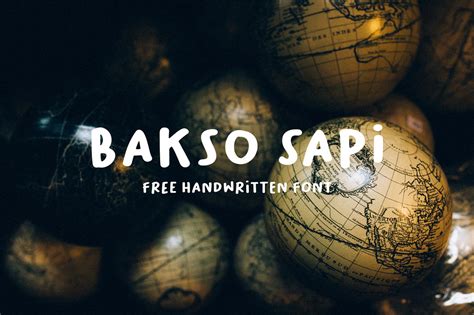 Bakso Sapi Free Font Dealjumbo