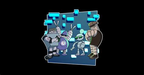 Rapper Robots Rapper Robots Sticker Teepublic
