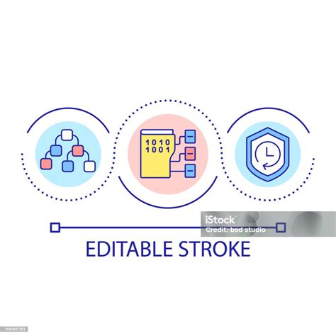 Programming Language Structure Loop Concept Icon Stock Illustration Download Image Now
