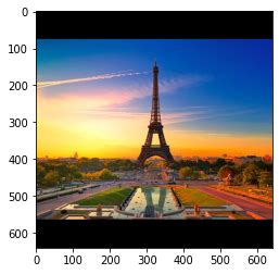 Python Numpy Image Crop One Side Fill With Black The Ther Stack Overflow