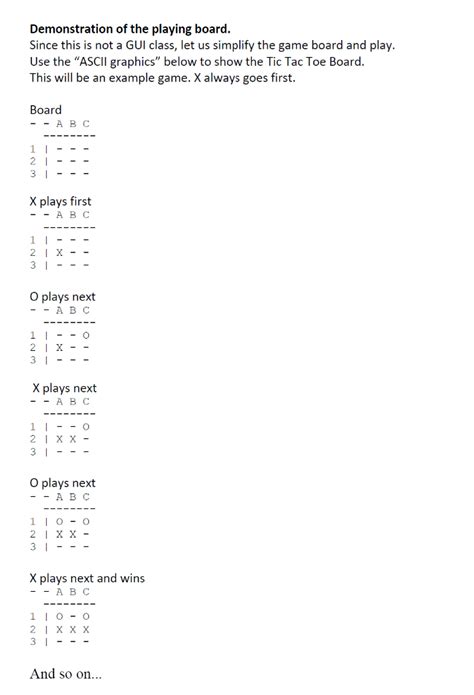 Solved Part 2 Tic Tac Toe 60 Of Project Grade In Part 2