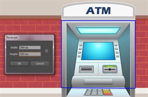Illustrator Tutorial Create An Atm Machine Vector Freebies