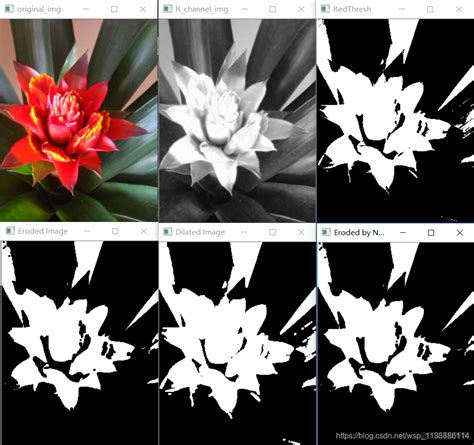 opencv—python 形态学处理（腐蚀、膨胀、开闭运算、边缘检测） 51cto博客 opencv腐蚀膨胀函数