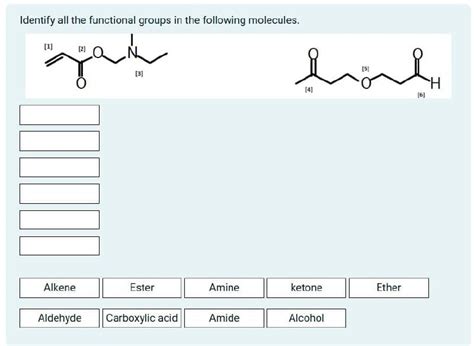 Answered Identify All The Functional Groups In Bartleby