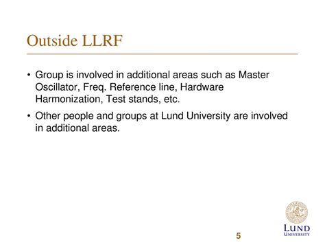 LLRF for ESS: Requirements and System design - ppt download
