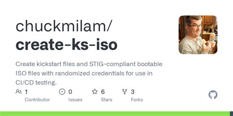 Github Chuckmilamcreate Ks Iso Create Kickstart Files And Stig