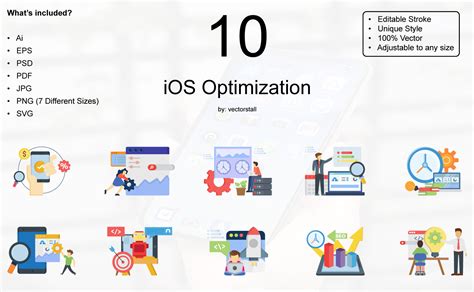 Ios Optimisation Illustration Pack 10 Free Download User Interface