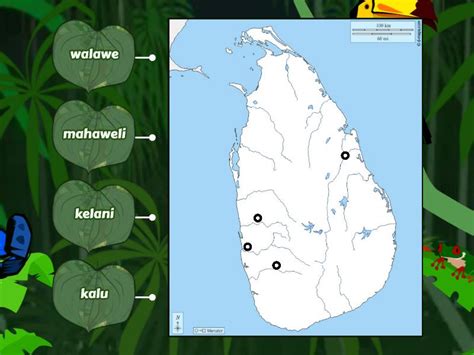 Rivers In Sri Lanka Labelled Diagram