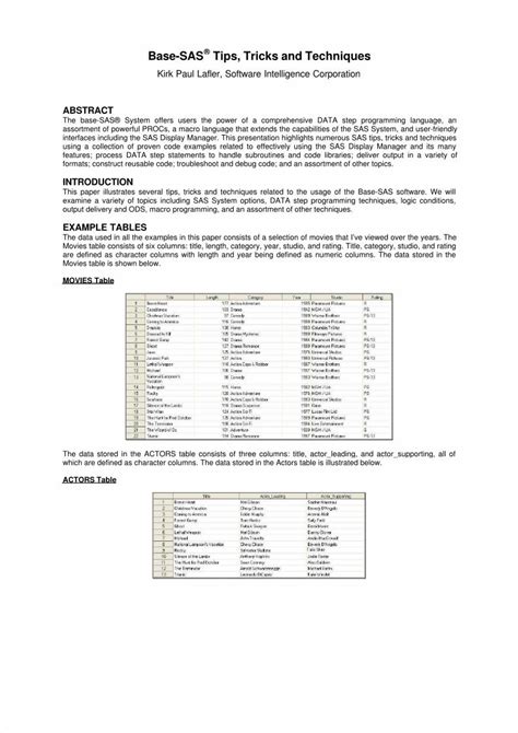 pdf base sas tips and techniques dokumen tips