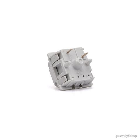 เตรียมจัดส่งtactile Gateron Silver Blizzard Switches X1 สวิทช์สองจังหวะ