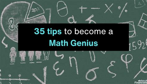 How To Become A Math Genius 35 Expert Tips To Unlock Your Potential