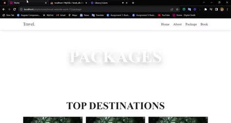 Subhash Parwani On Linkedin Created Full Stack Travel Web Application Using Html Css