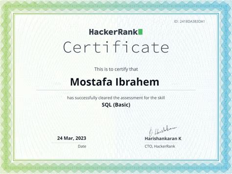 Sql Hackerrank Informationtechnology Database Mostafa Ibrahim