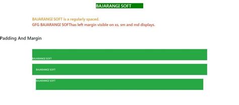 Bootstrap Spacing Examples