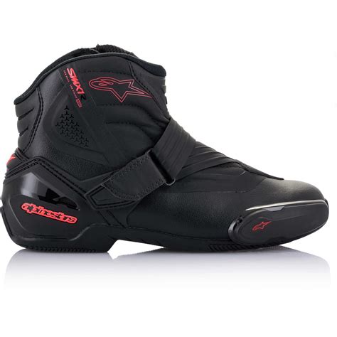 Alpinestars Stella Smx 1 R V2 Technical Womens Motorcycle Shoes Black