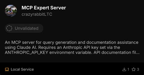 Mcp Expert Server Mcp Servers · Lobehub