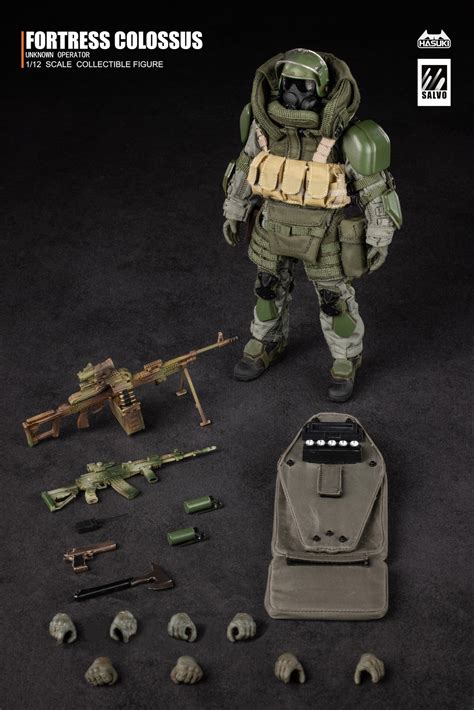 Salvo Series Black Ops SA02 Fortress Colossus 1/12 Scale Action Figure ...
