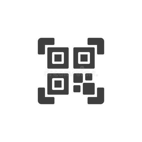Qr Code Access Vector Icon Stock Vector Illustration Of Glyph 254200873