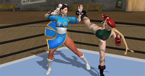 Chun Li Vs Cammy 6 by jocedark on DeviantArt