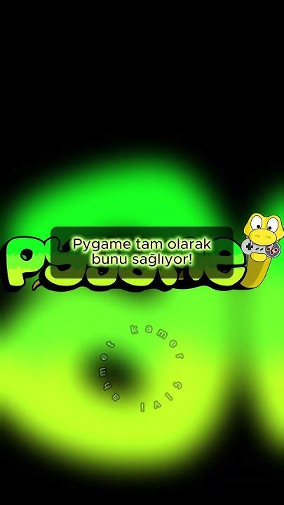 Pygame Keşfet Shorts Shortvideo Pygame Python Coding Yazılım Oyungeliştirme Gamedev