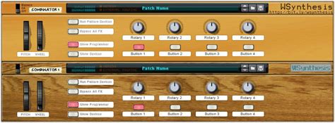 Wsynthesis Releases A Custom Collection Of Reason Combinator Panels