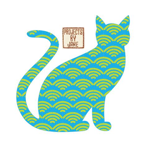 Cat Applique Template Pdf Applique Pattern On Luulla