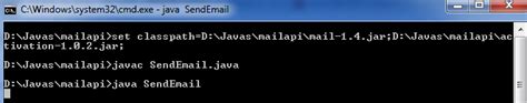sending email javamail api dinesh on java
