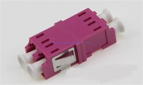 LC Duplex OM Adapter Buy OM Fiber Cable Om Fiber Fiber Adapter Product On Kewei Fiber