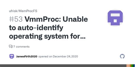 VmmProc Unable To Auto Identify Operating System For PROC File System Mount Issue