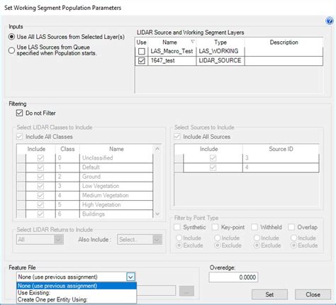 Setting Design File In Working Segments GeoCue Support Knowledge Base