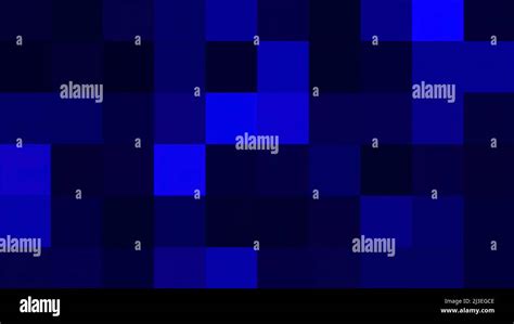 Abstract Multicolored Pixels In Blinking Motion Geometric Background Motion Defocused