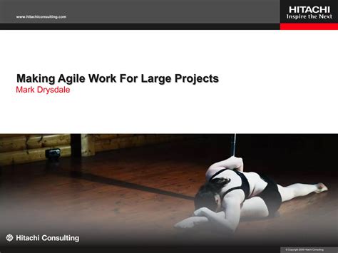 Alm Agile In Large Projects V2 Ppt