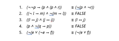 Solved Prove The Following Propositional Statements Using