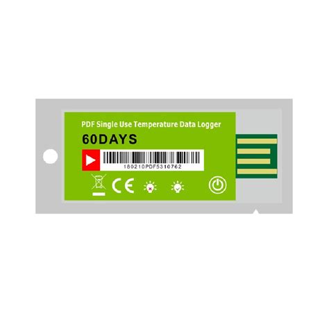 Usb Waterproof Disposable Cost Effective Pdf Temperature And Humidity Recorder For Cold Chain