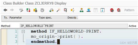 使用 abap 代码创建一个全局 abap 类 abap 百科全书 csdn专栏