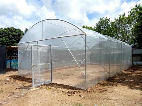 ติดตั้งเสร็จเรียบร้อย โรงเรือนทรงจั่วโค้ง ขนาด 6x12 เมตร ราคา 64800 ฟรีขนส่งและติดตั้งในเขต